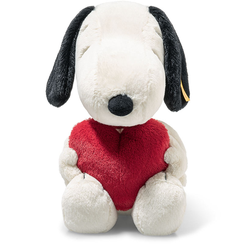 Steiff Snoopy Love Beagle Dog | plushpaws.co.uk