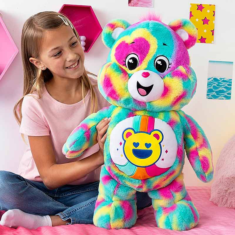 Care Bears Good Vibes Bear | plushpaws.co.uk
