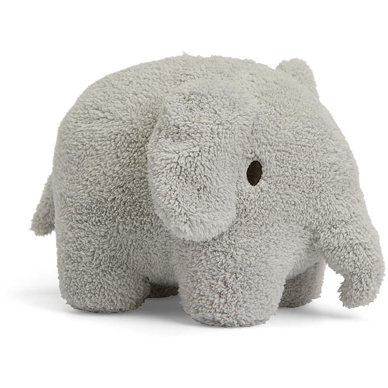 Miffy Terry Light Grey Elephant | plushpaws.co.uk
