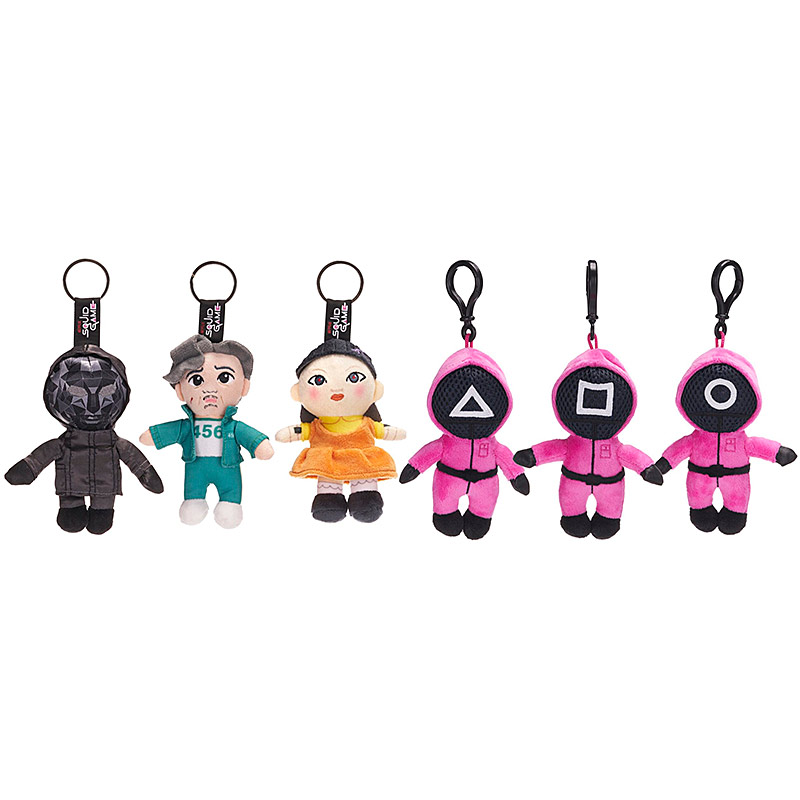 Netflix Squid Game Young-hee Doll Keyring | plushpaws.co.uk