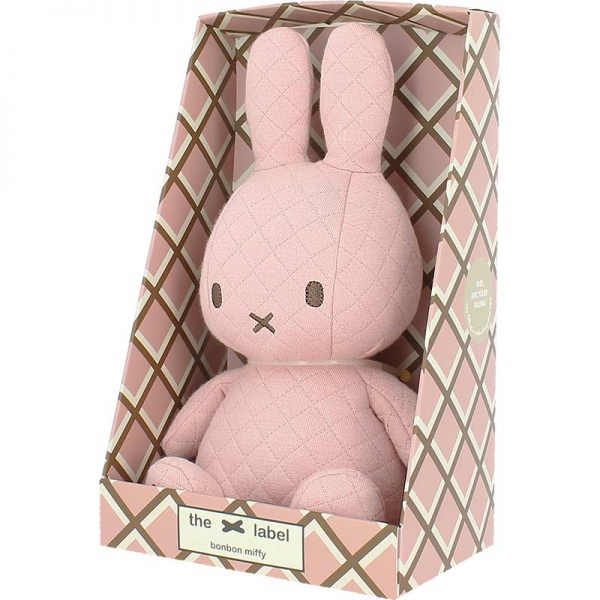 Miffy Quilted Pink in Gift Box | plushpaws.co.uk