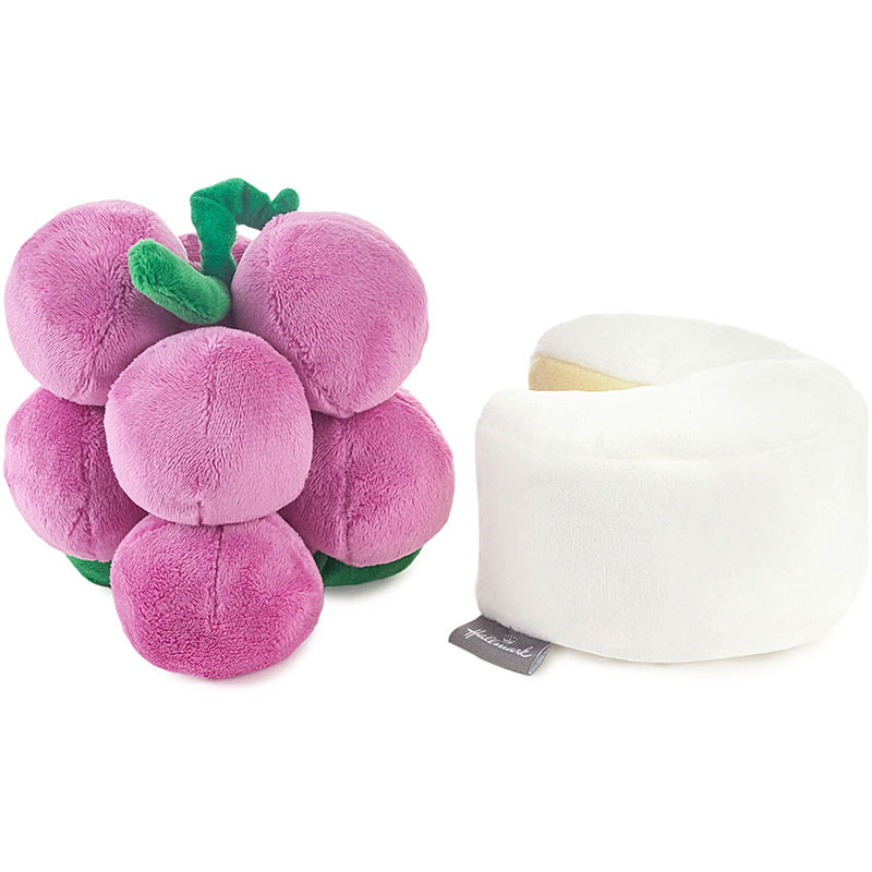 Hallmark Better Together Grapes & Brie | plushpaws.co.uk