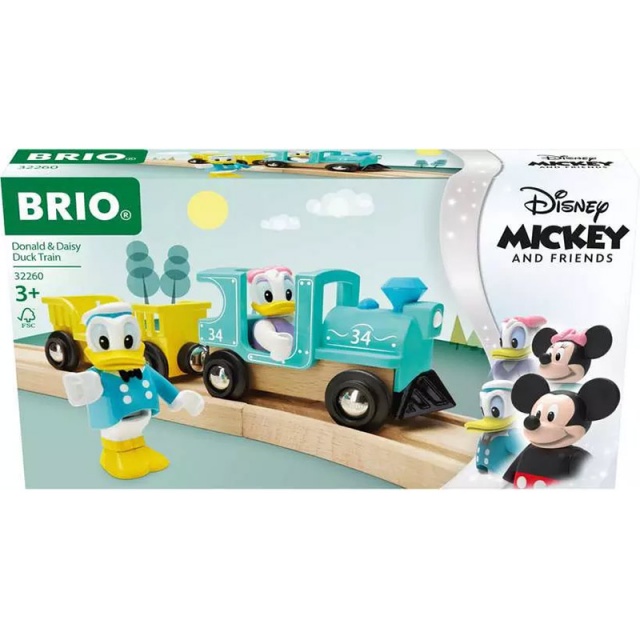 BRIO Disney Donald & Daisy Duck Train | plushpaws.co.uk