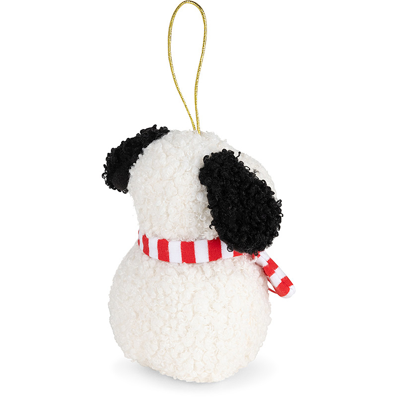 Peanuts Snoopy Snowman Tree Decoration | plushpaws.co.uk