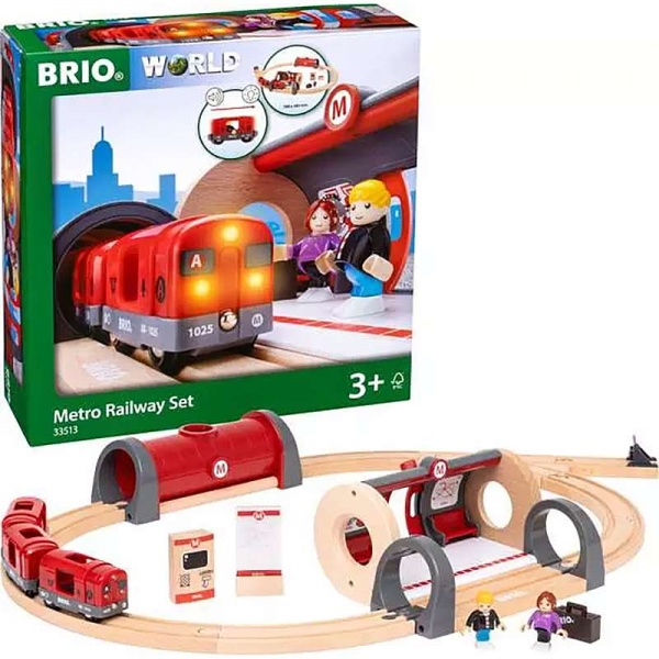 BRIO Metro Railway Set | plushpaws.co.uk