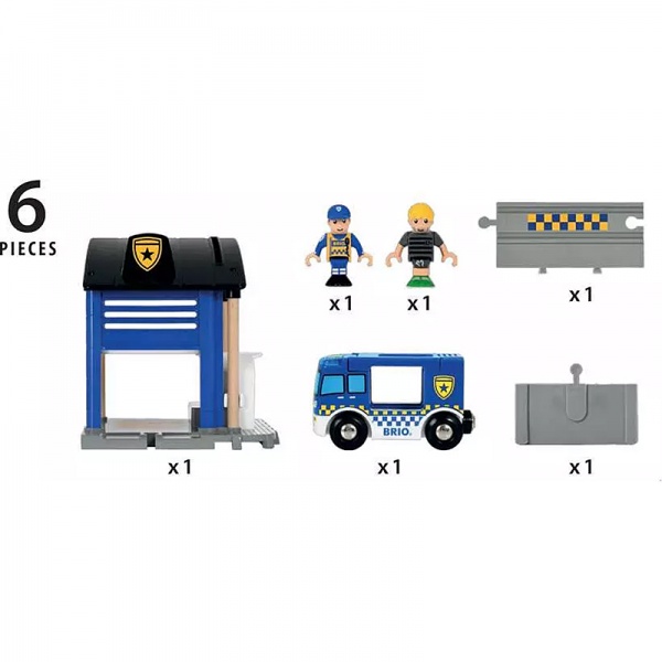 BRIO Police Station | Plushpaws