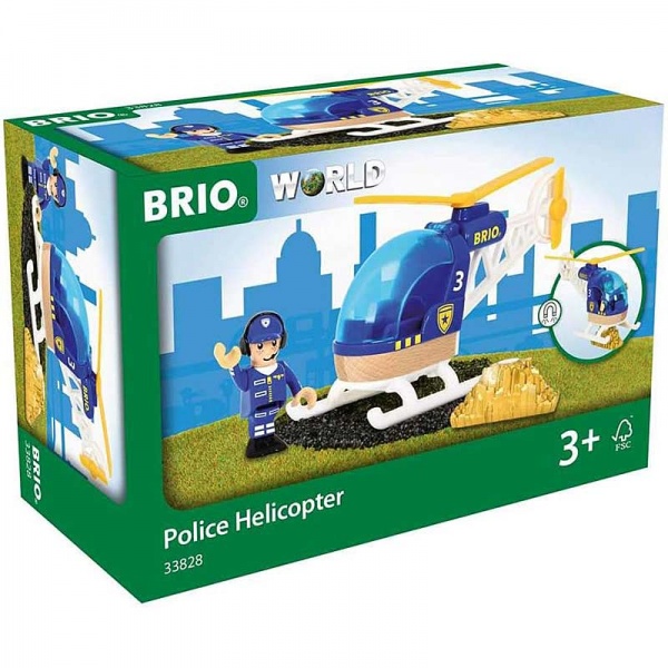 BRIO Police Helicopter | Plushpaws