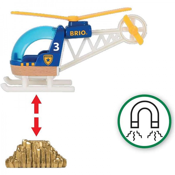 BRIO Police Helicopter | Plushpaws