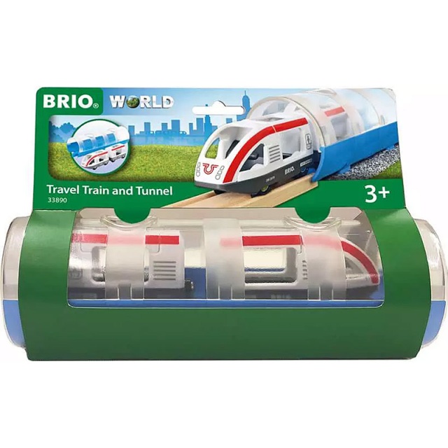 BRIO Travel Train & Tunnel | plushpaws.co.uk