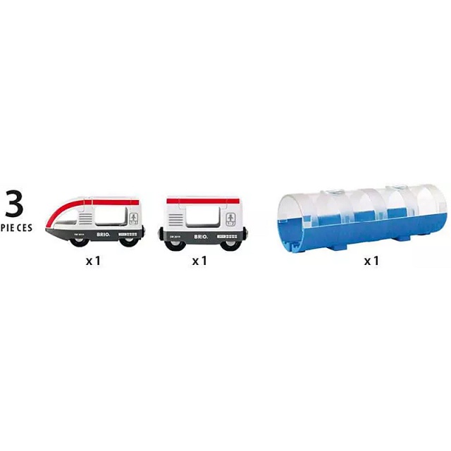BRIO Travel Train & Tunnel | plushpaws.co.uk
