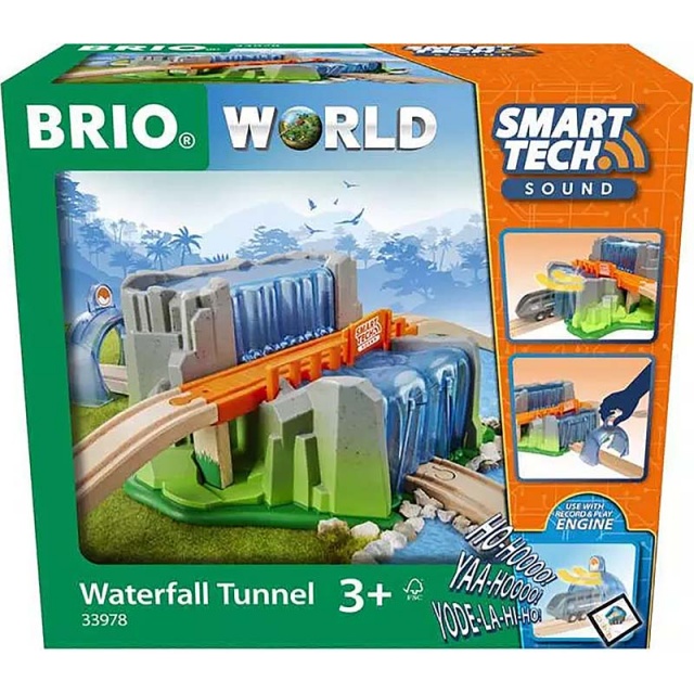 BRIO Smart Tech Sound Waterfall Tunnel | plushpaws.co.uk