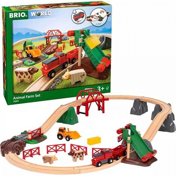 BRIO Animal Farm Set | plushpaws.co.uk