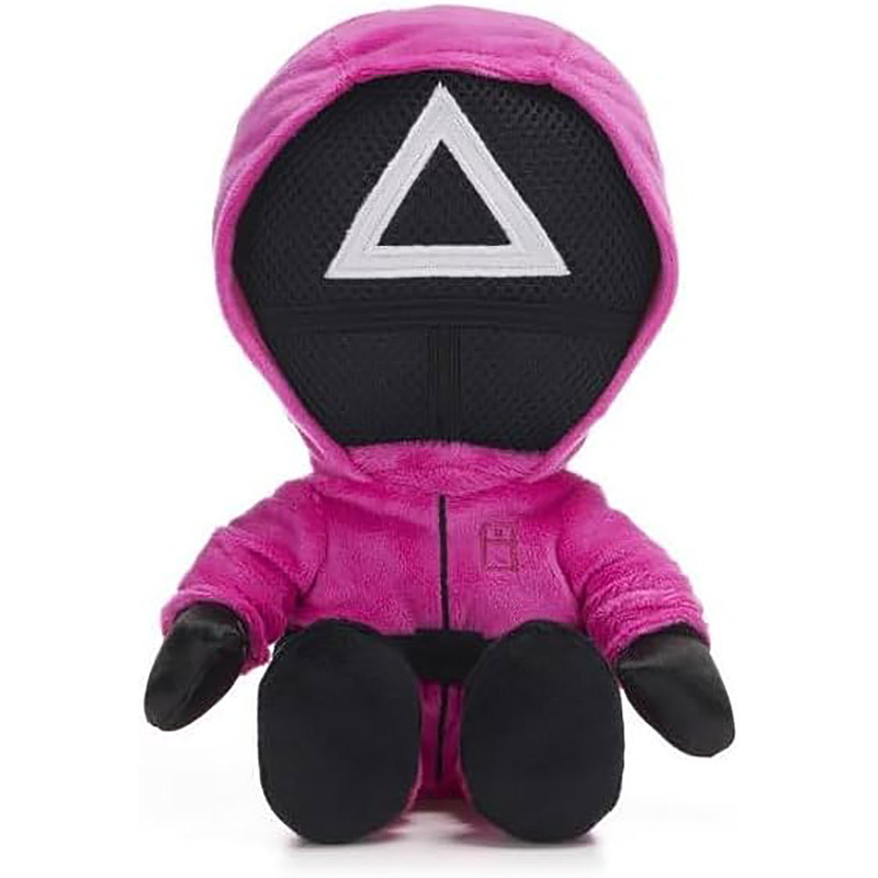 Netflix Squid Game Pink Guard Soldier (Triangle) | plushpaws.co.uk