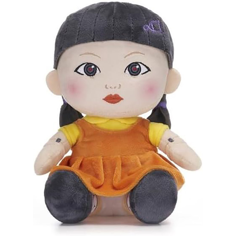 Netflix Squid Game Young-hee Doll | plushpaws.co.uk