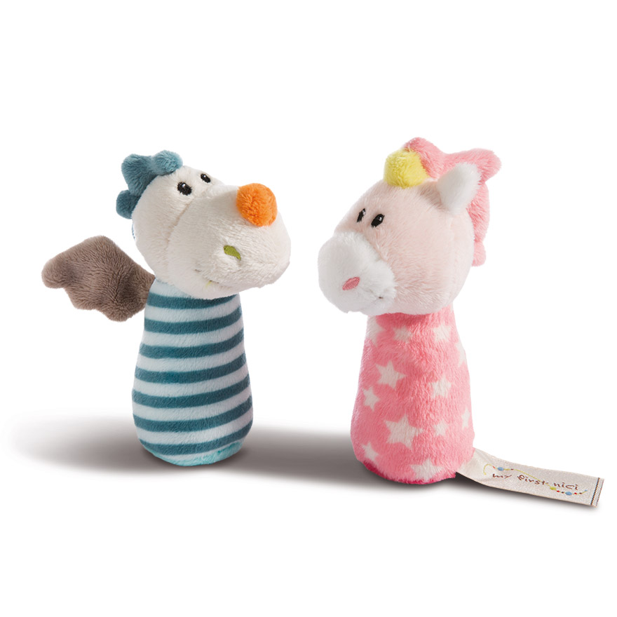 My First NICI Dragilu Dragon Rattle | Plushpaws