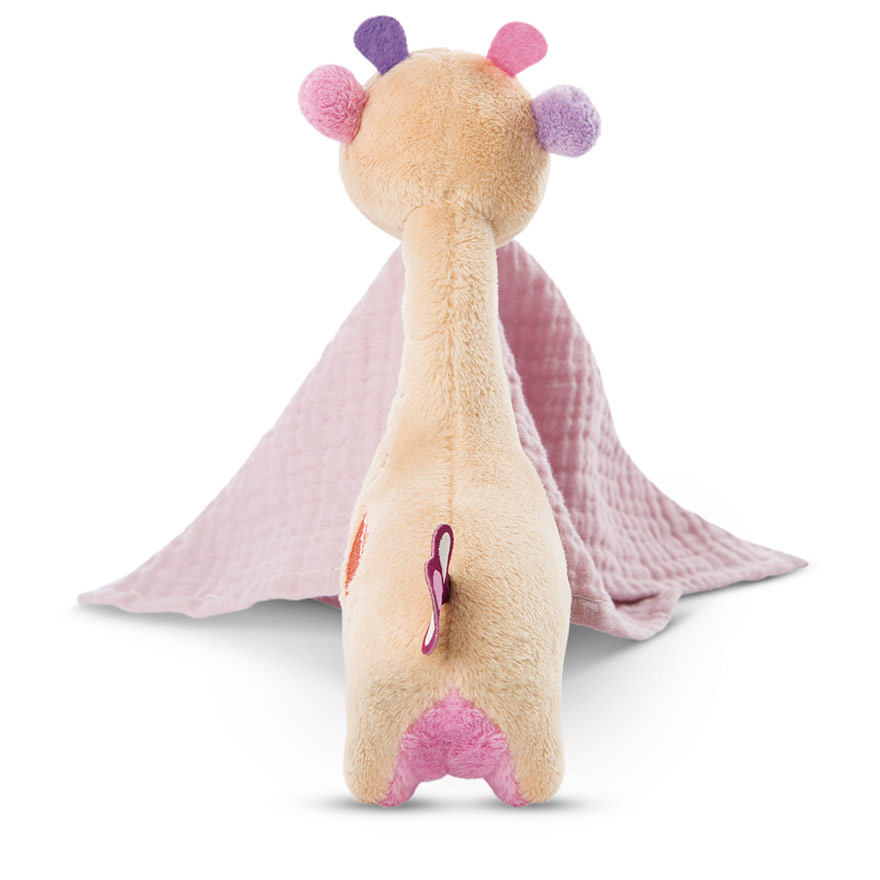 My First NICI Sasuma Giraffe with Muslin Cloth | plushpaws.co.uk