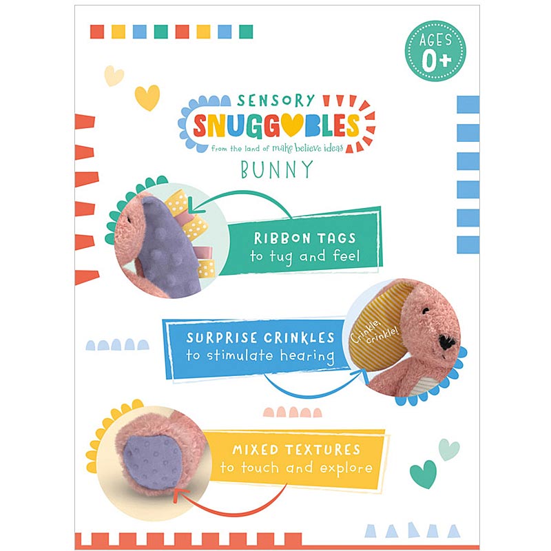 Sensory Snuggables Bunny | plushpaws.co.uk