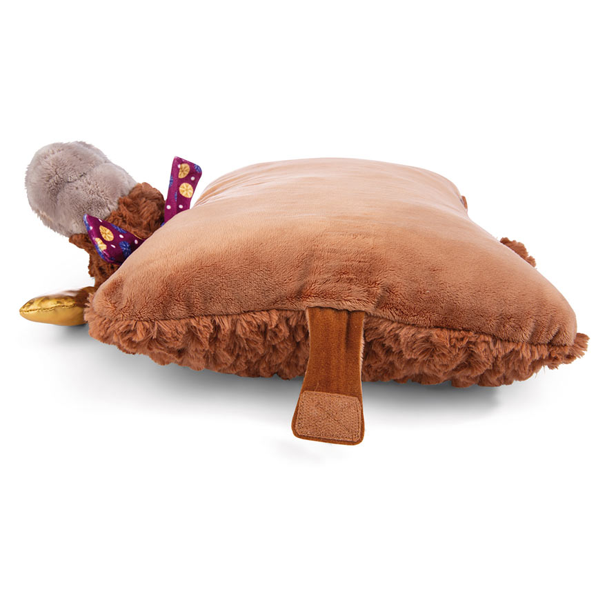 NICI Cosy Winter Thure Moose Cushion | plushpaws.co.uk