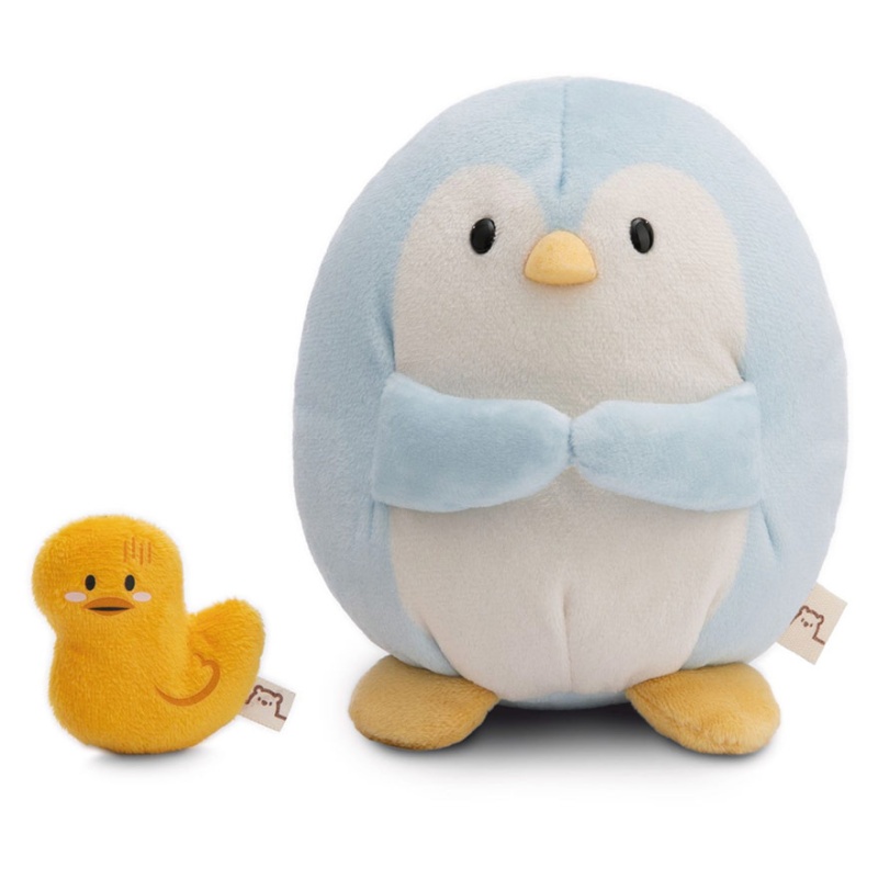 NICI mymochi Waddle Penguin with Duck | plushpaws.co.uk