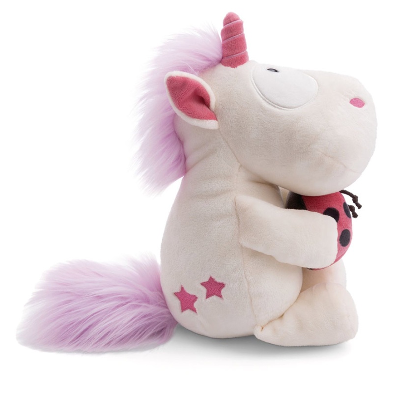 NICI Theodor Unicorn with Ladybird | plushpaws.co.uk