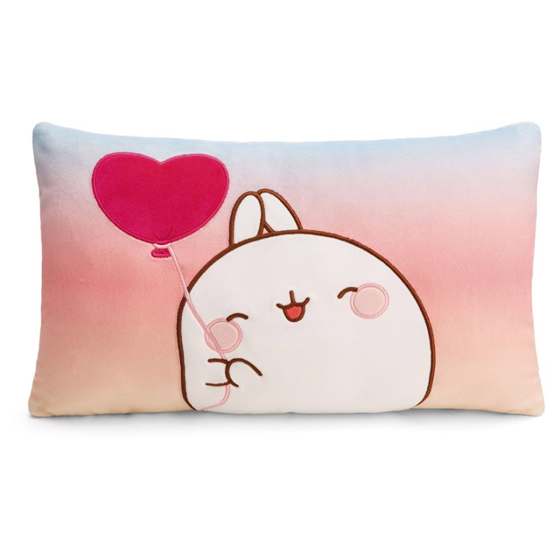 NICI MOLANG with Heart Balloon Cushion | plushpaws.co.uk