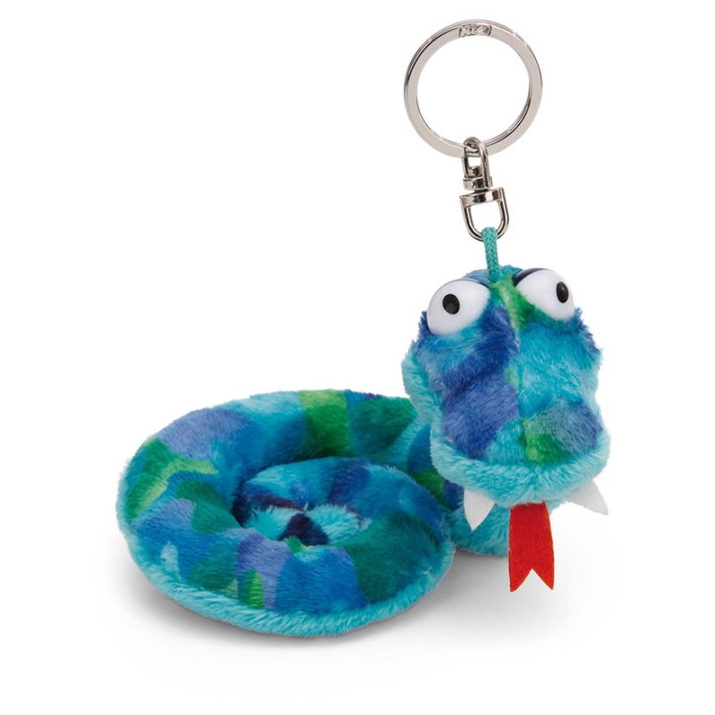 NICI Wild Friends ZsaZsa Snake Keyring | plushpaws.co.uk
