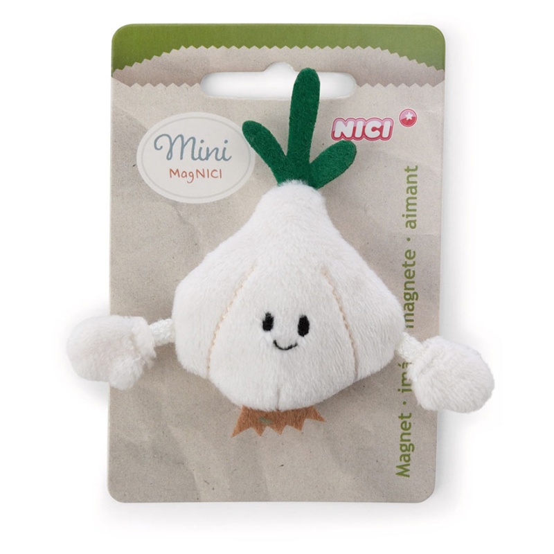 NICI Farm Friends Mini Garlic MagNICI | plushpaws.co.uk