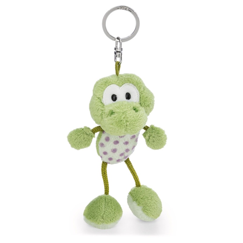 NICI Forest Friends Fridolin Frog Keyring | plushpaws.co.uk