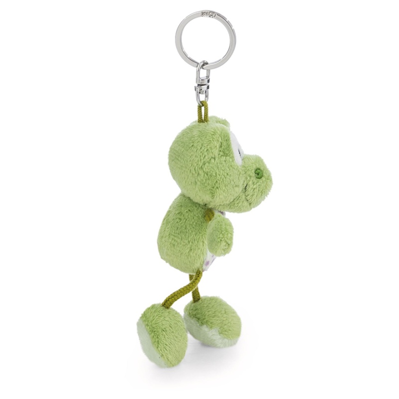 NICI Forest Friends Fridolin Frog Keyring | plushpaws.co.uk