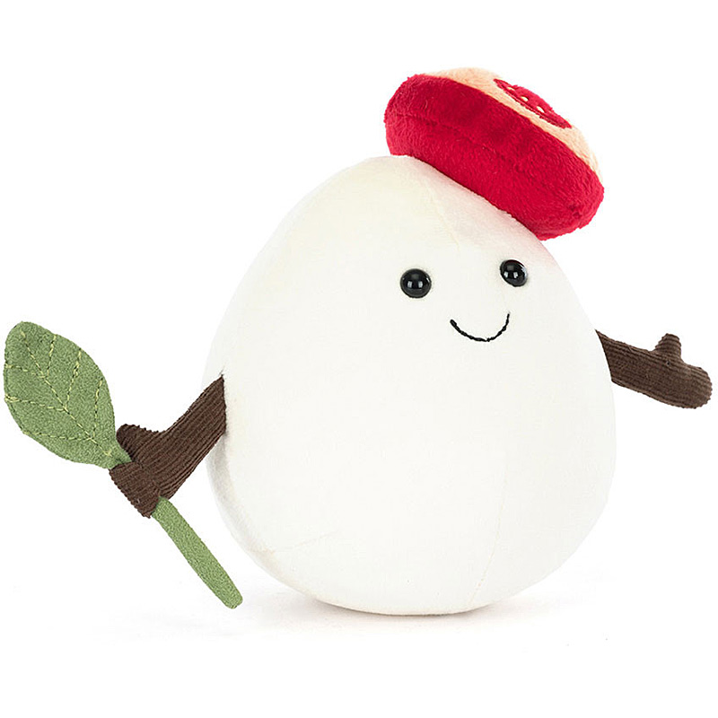 Jellycat Amuseables Mozzarella Cheese | plushpaws.co.uk