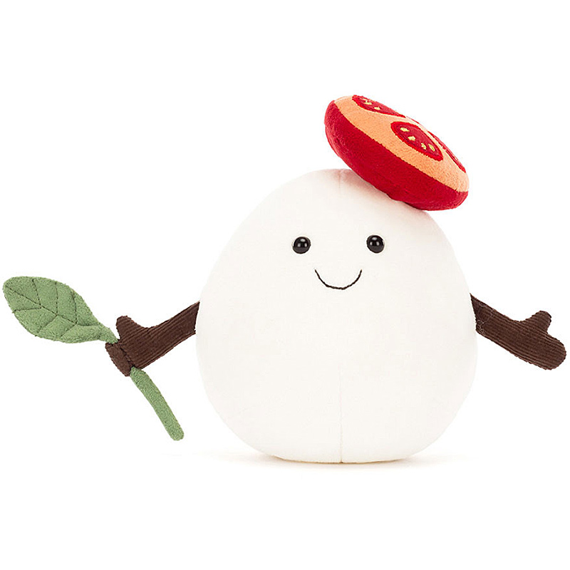 Jellycat Amuseables Mozzarella Cheese | plushpaws.co.uk