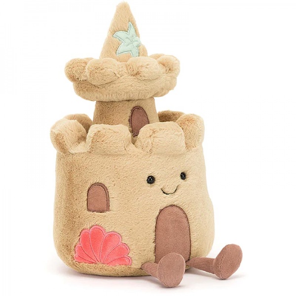 Jellycat Amuseables Sandcastle | plushpaws.co.uk