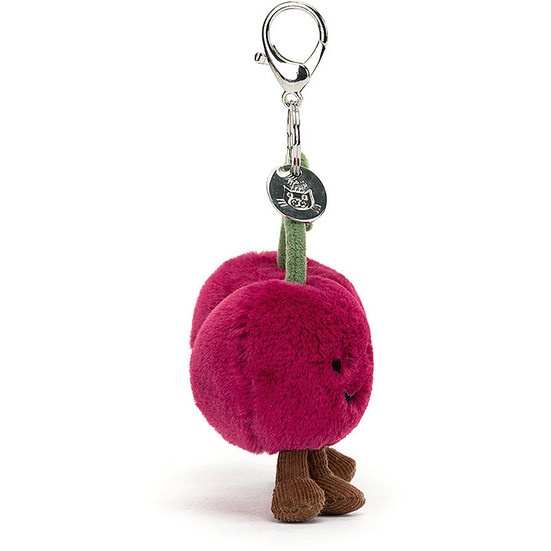Jellycat Amuseables Cherries Bag Charm Keyring | plushpaws.co.uk