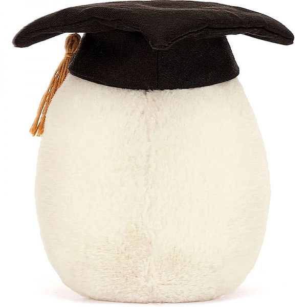 Jellycat Amuseables Graduation Boiled Egg | plushpaws.co.uk