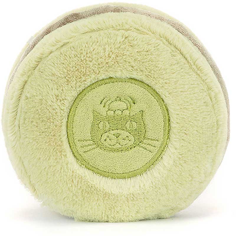 Jellycat Amuseables Mia Macaron Framboise | plushpaws.co.uk