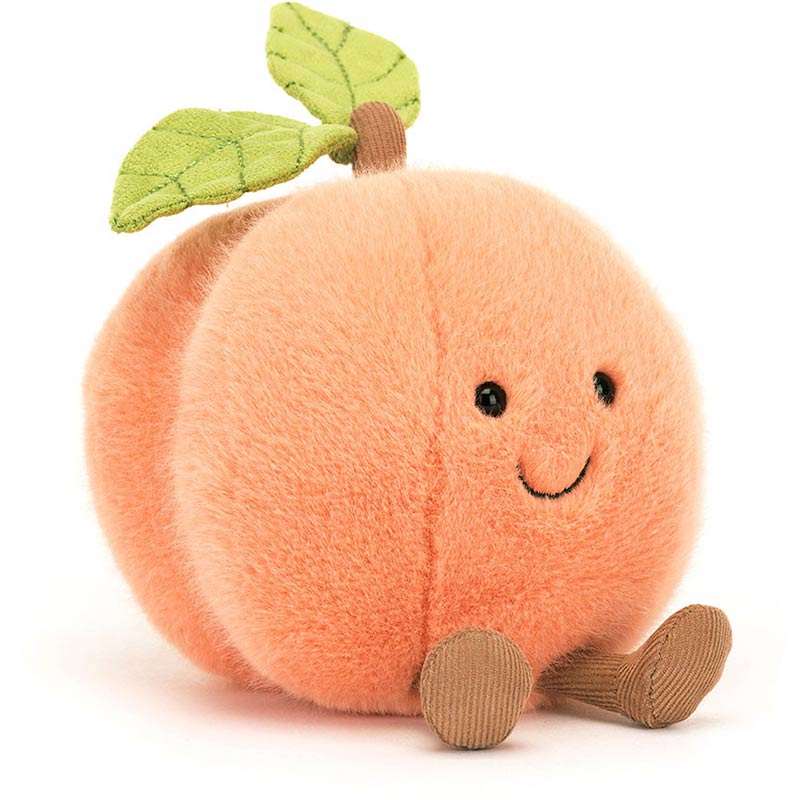 Jellycat Amuseables Peach | plushpaws.co.uk