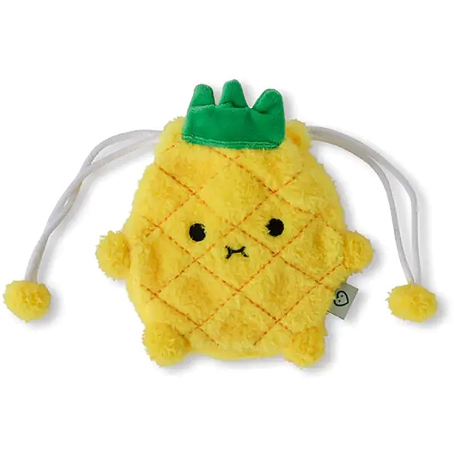 Noodoll Riceananas Pineapple Drawstring Pouch | plushpaws.co.uk