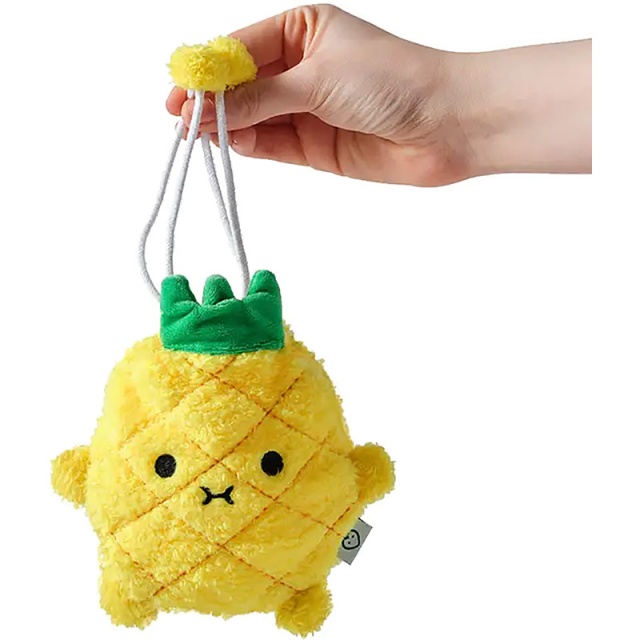Noodoll Riceananas Pineapple Drawstring Pouch | plushpaws.co.uk