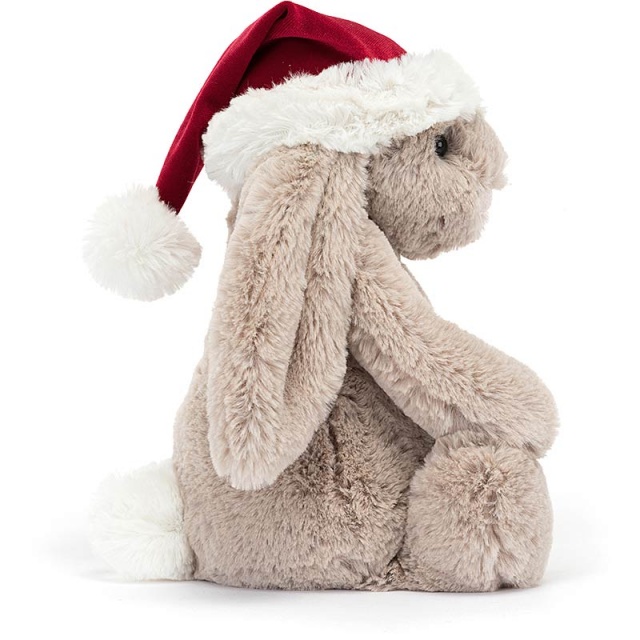 Jellycat Bashful Christmas Bunny | plushpaws.co.uk
