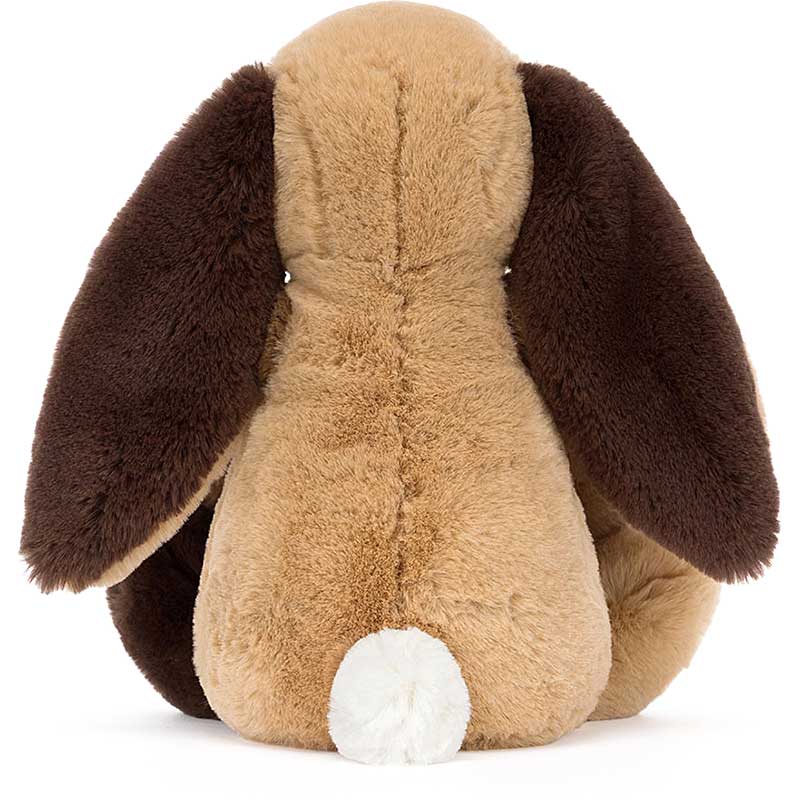 Jellycat Bashful Patchwork Brown Bunny | plushpaws.co.uk