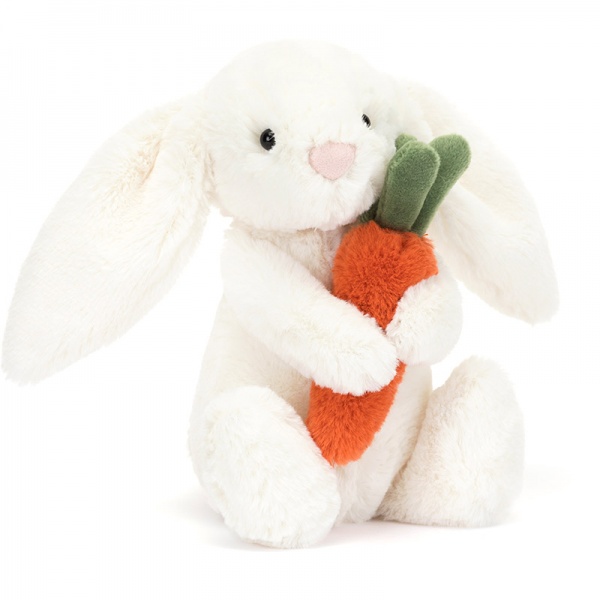 Jellycat Bashful Carrot Bunny | plushpaws.co.uk