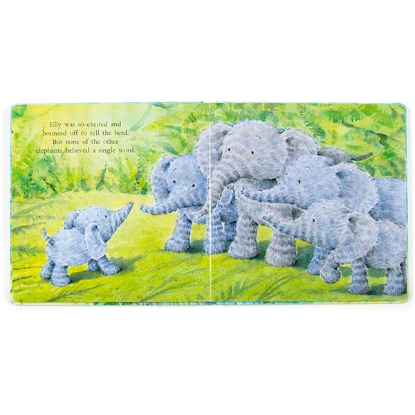 Jellycat Elephants Can't Fly Board Book | plushpaws.co.uk