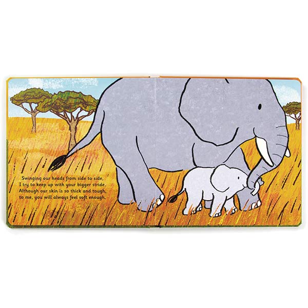 Jellycat Elephant Board Book | plushpaws.co.uk