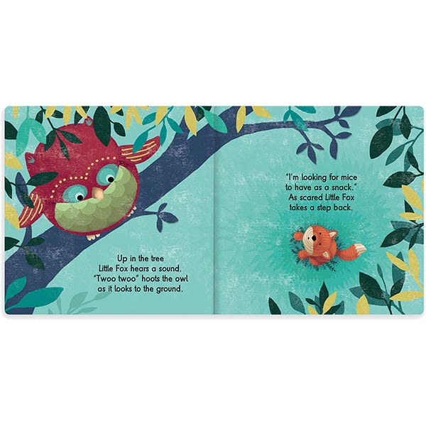 Jellycat Little Fox Board Book | plushpaws.co.uk