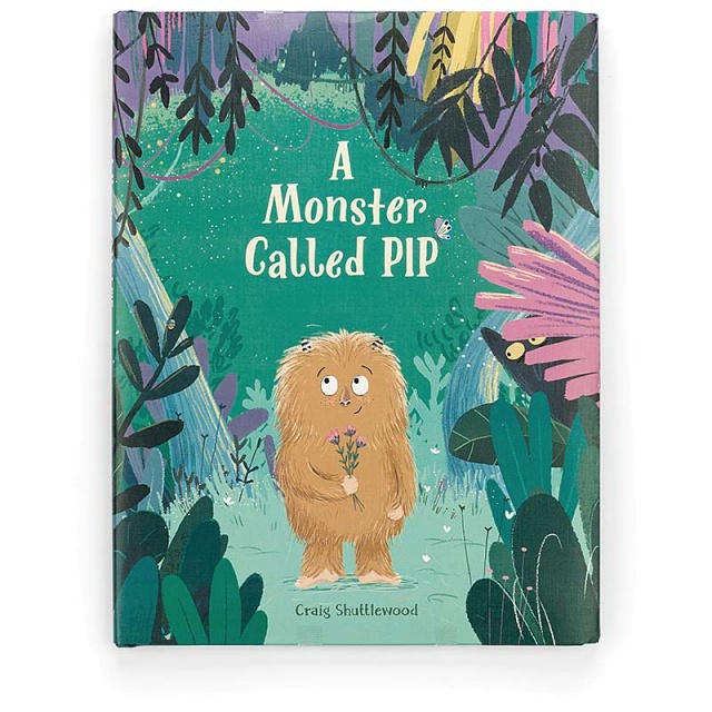 Jellycat A Monster Called Pip Book | Plushpaws