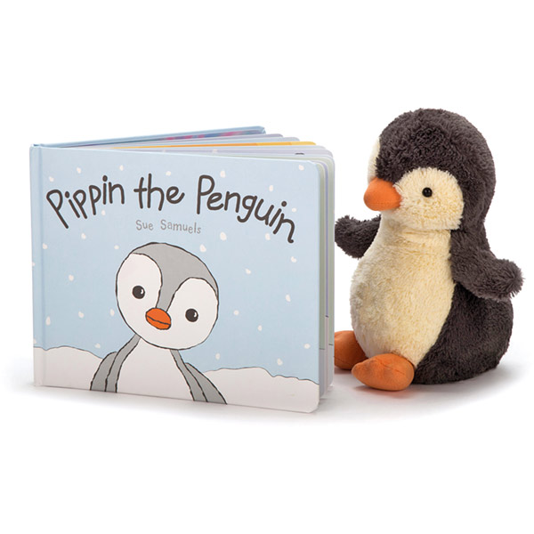 Jellycat Books Pippin the Penguin Board Book | plushpaws.co.uk