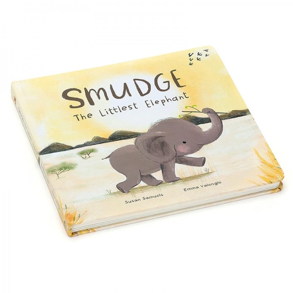 Jellycat Smudge The Littlest Elephant Book | plushpaws.co.uk