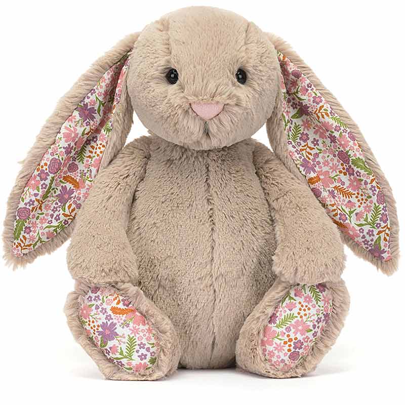 Jellycat Blossom Cream Berry Bunny | plushpaws.co.uk
