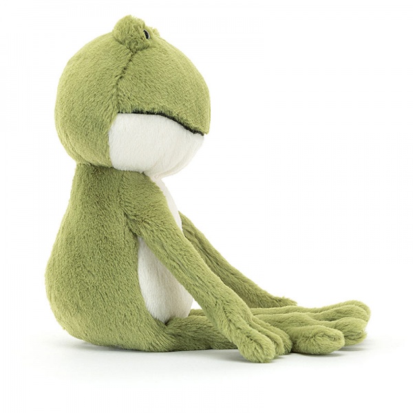 Jellycat Finnegan Frog | plushpaws.co.uk
