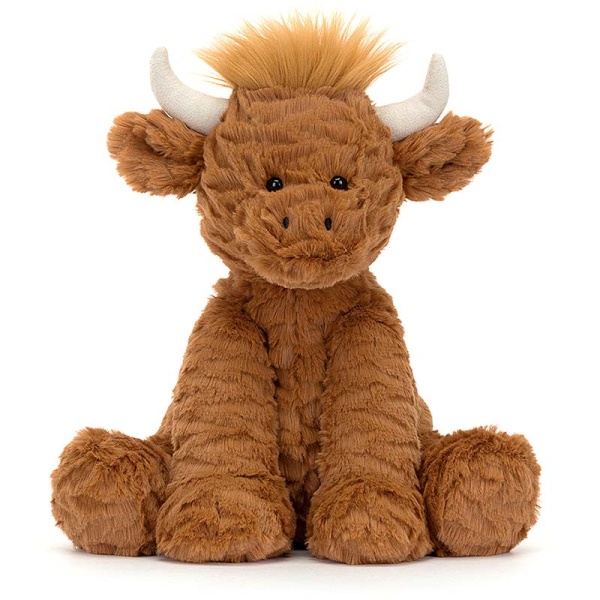 Jellycat Fuddlewuddle Highland Cow | plushpaws.co.uk